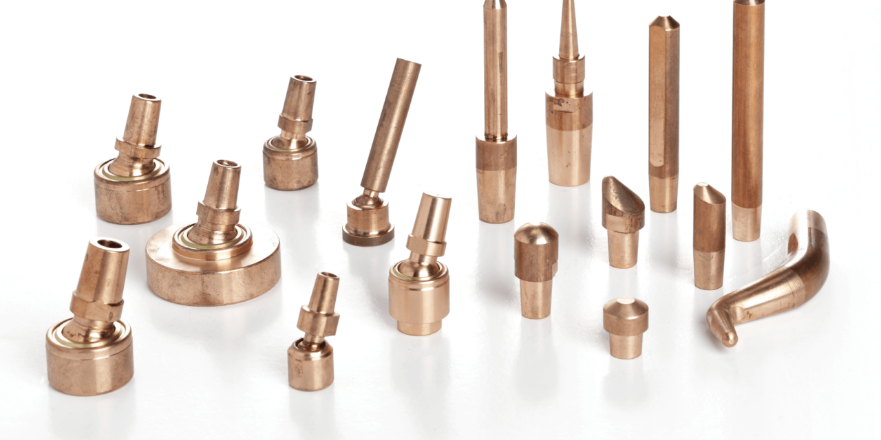 Copper electrodes for welding machines - Tecsal